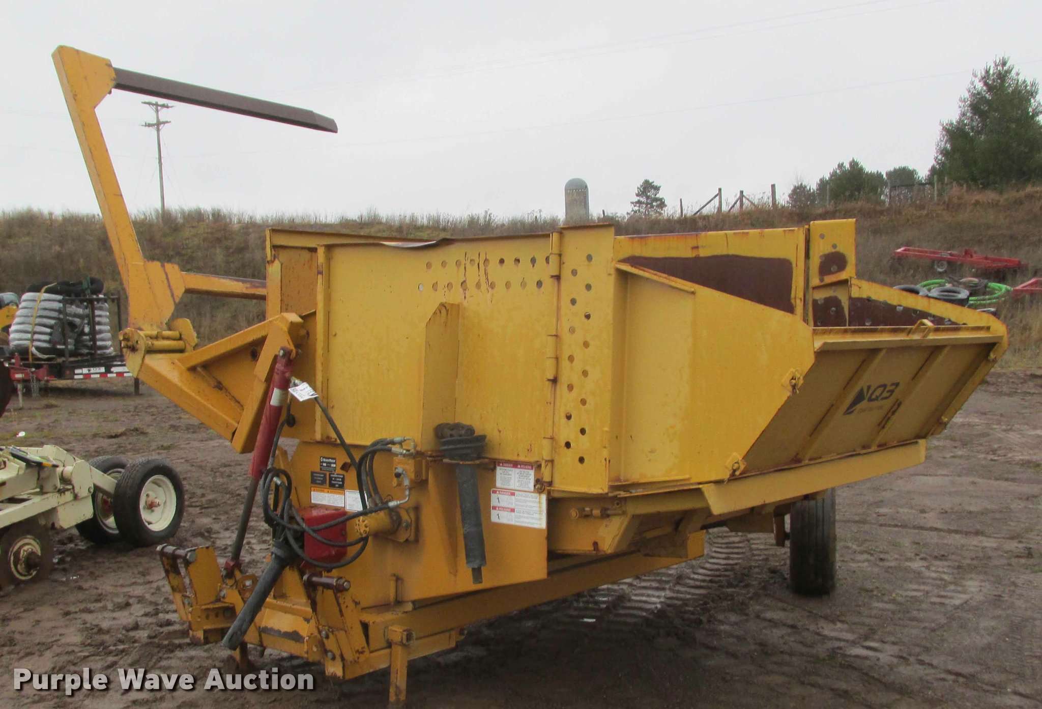 HayBuster 2100 straw spreader in Carlton, MN | Item K6200 sold | Purple ...