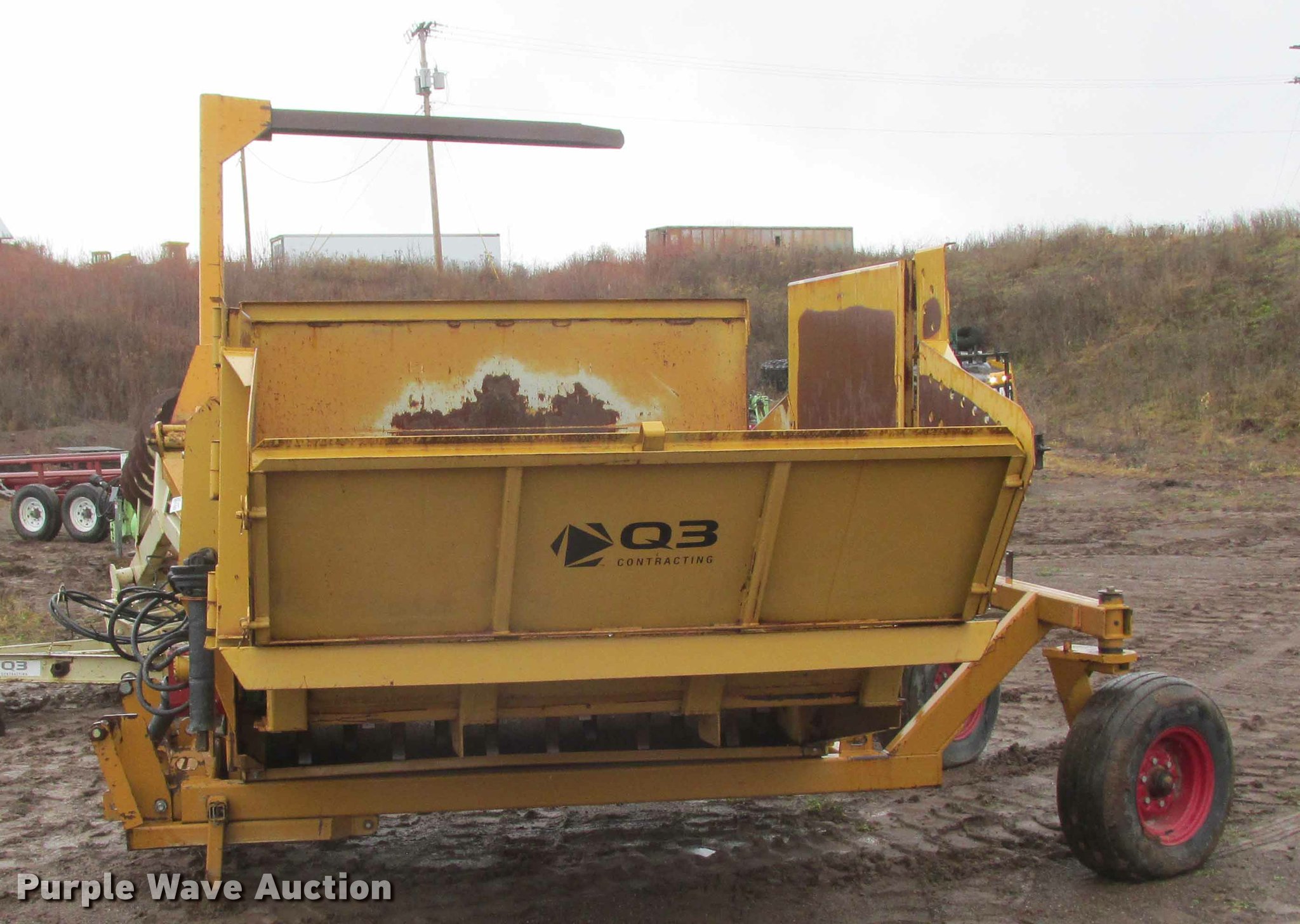 HayBuster 2100 straw spreader in Carlton, MN | Item K6200 sold | Purple ...