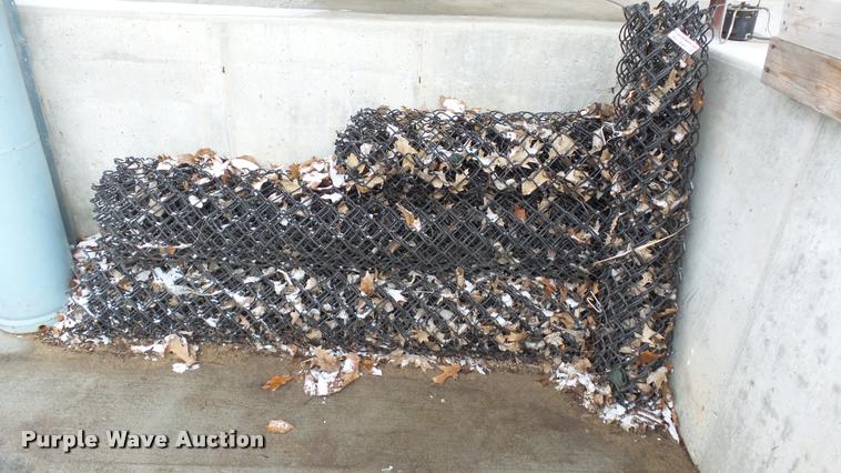 Plastic coated chain link fence in Bonner Springs, KS | Item BU9081 ...