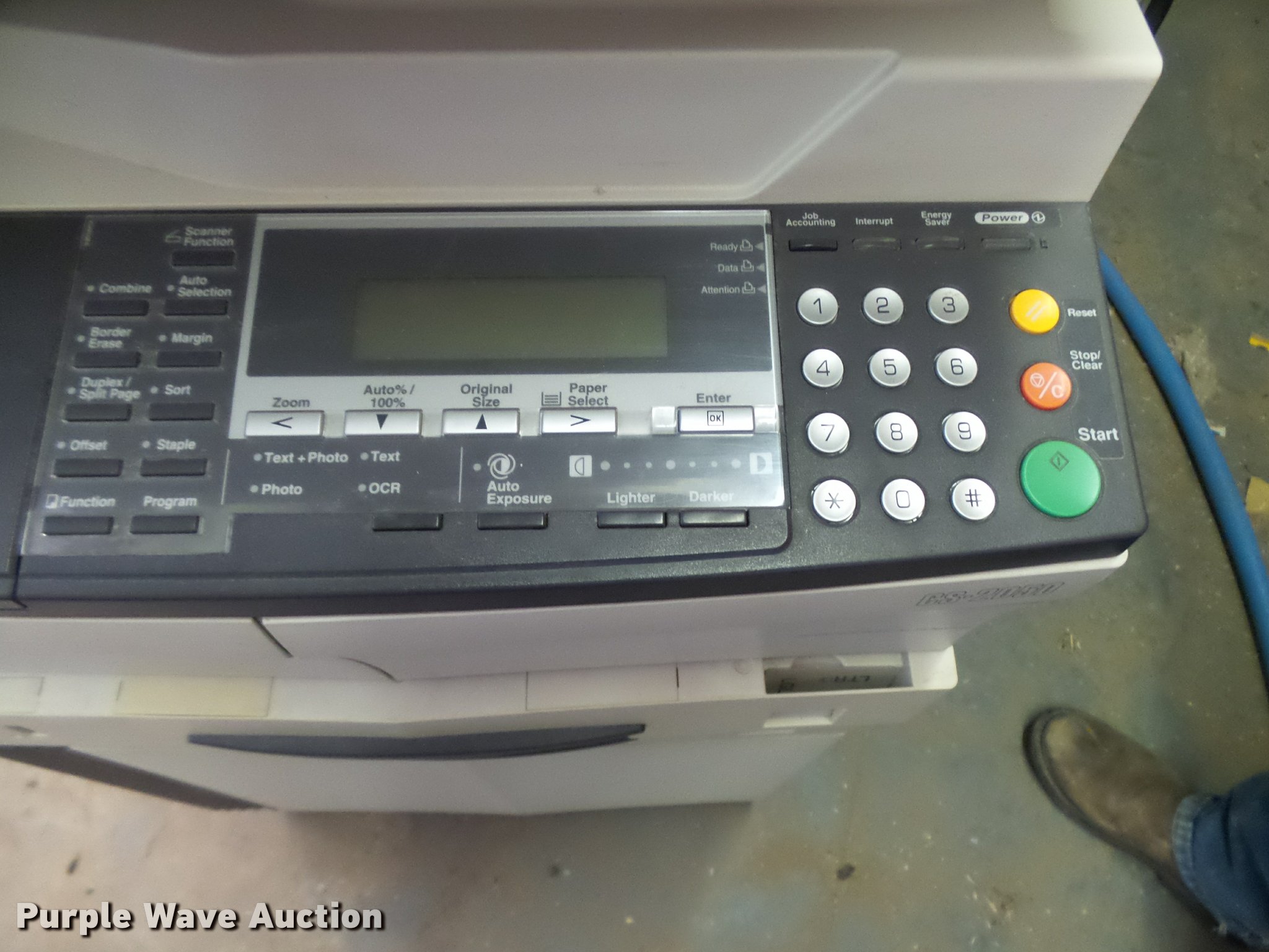 Copystar CS-2050 copy machine in Lyons, KS | Item DA2079 sold | Purple Wave