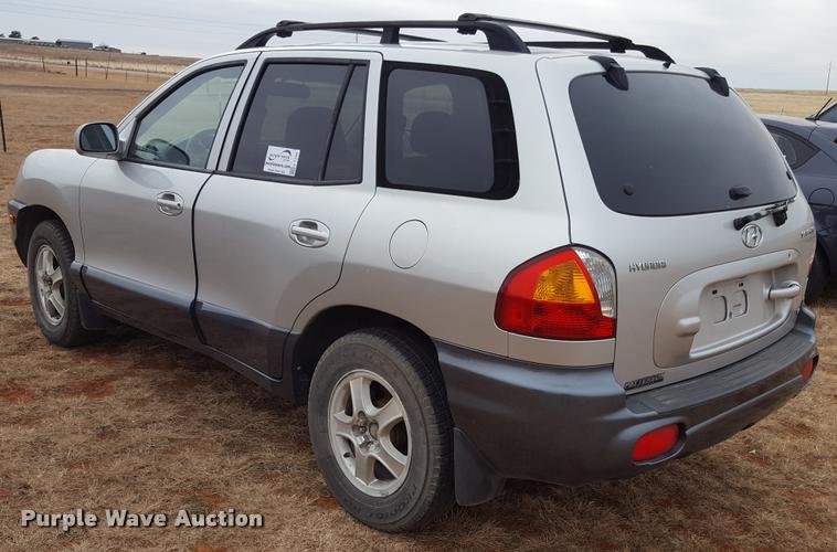 2001 Hyundai Santa Fe SUV in Lawton, OK | Item L1734 sold | Purple Wave