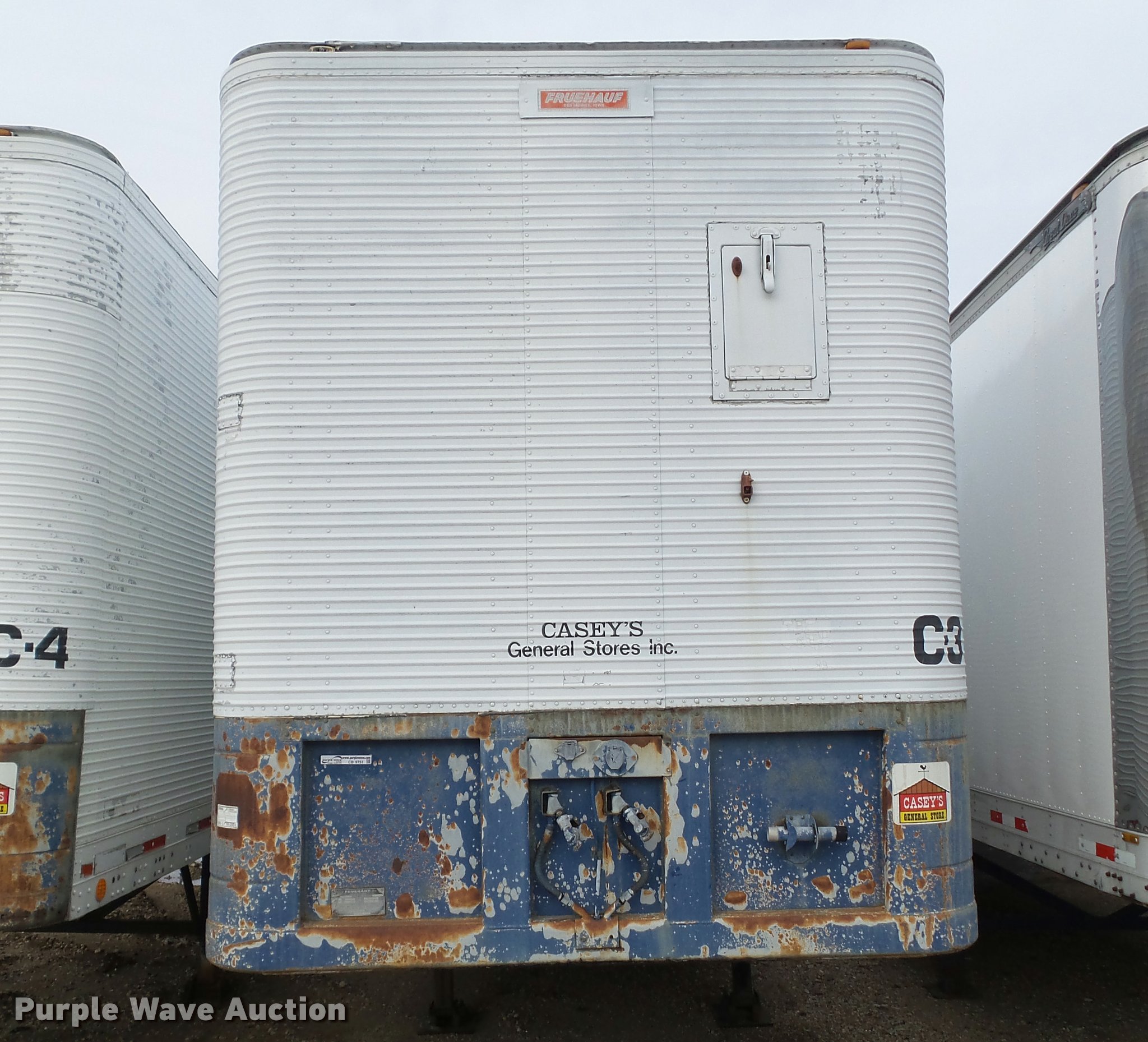 1975 Fruehauf FB9-F2-45 dry van trailer in Atlantic, IA | Item CB9751 ...