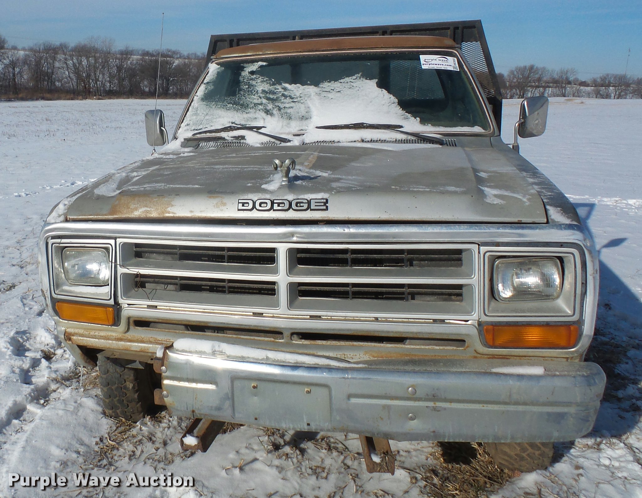 1986 Dodge W250 flatbed pickup truck in Leavenworth, KS | Item DB2859 ...