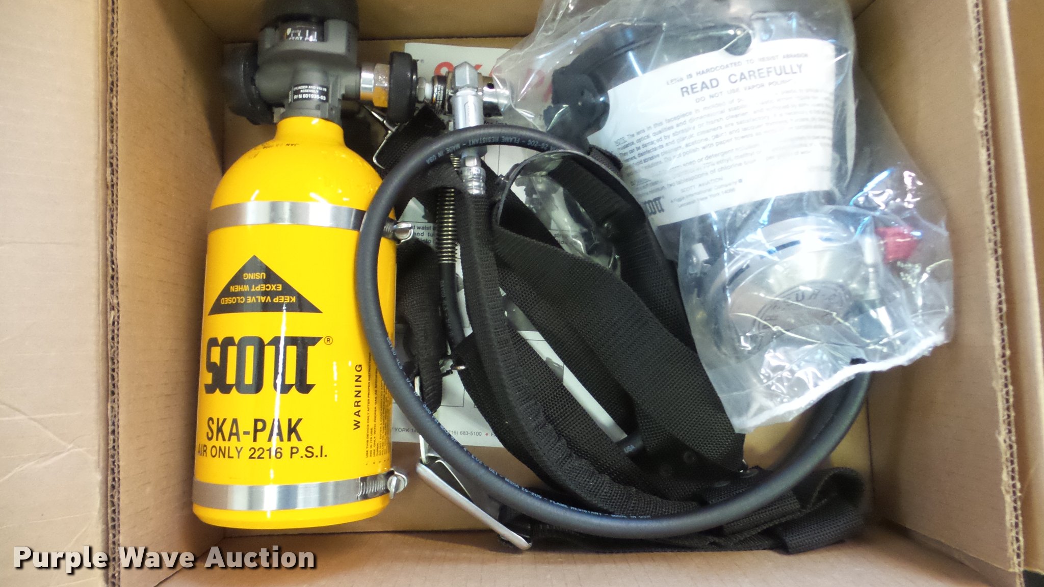 (2) Scott Ska-Pak respirators in Wichita, KS | Item DG9165 sold ...