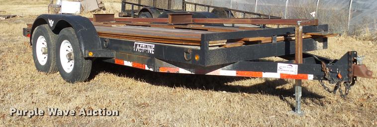 2000 Fastline utility trailer in Alma, KS | Item K8053 sold | Purple Wave