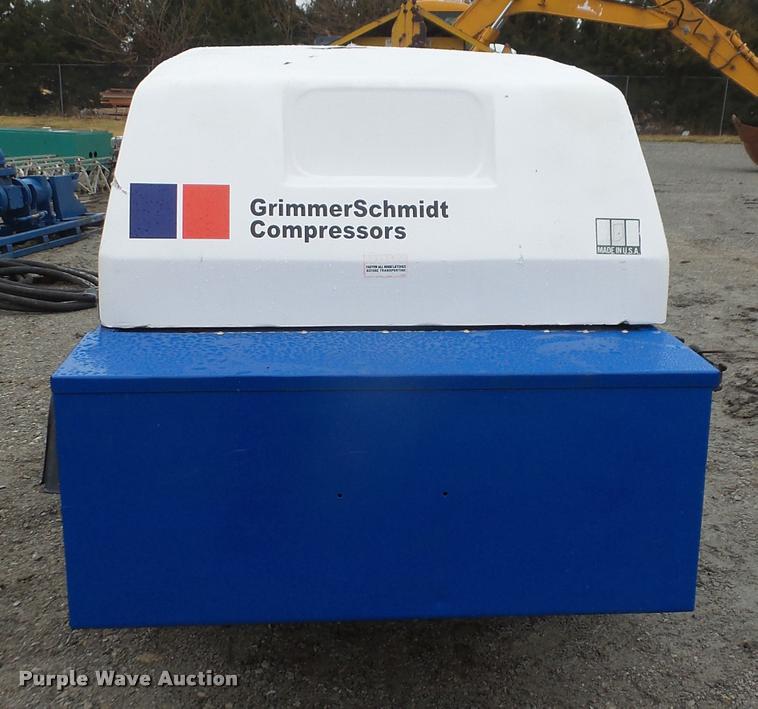 Grimmer Schmidt 185D air compressor in Spring Hill, KS | Item DB2881 sold | Purple Wave