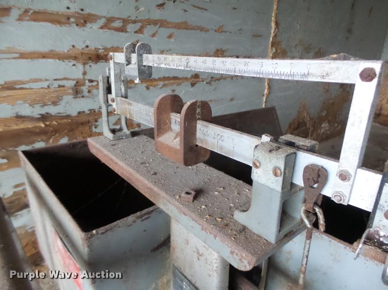 Fairbanks Morse grain scale in Marshall, MO | Item DA3286 sold | Purple ...