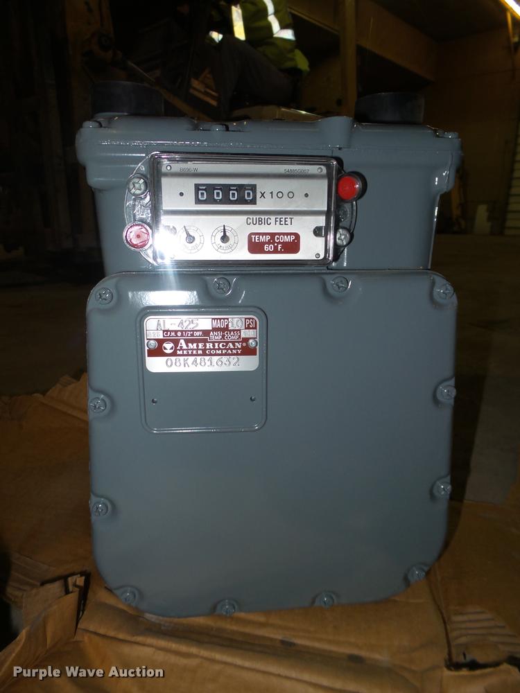 American Meter Company AL-425 gas meter in Lincoln, NE | Item AU9685 ...