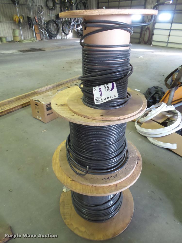 (3) spools of no. 2 aluminum cable in WaKeeney, KS | Item J8784 sold ...