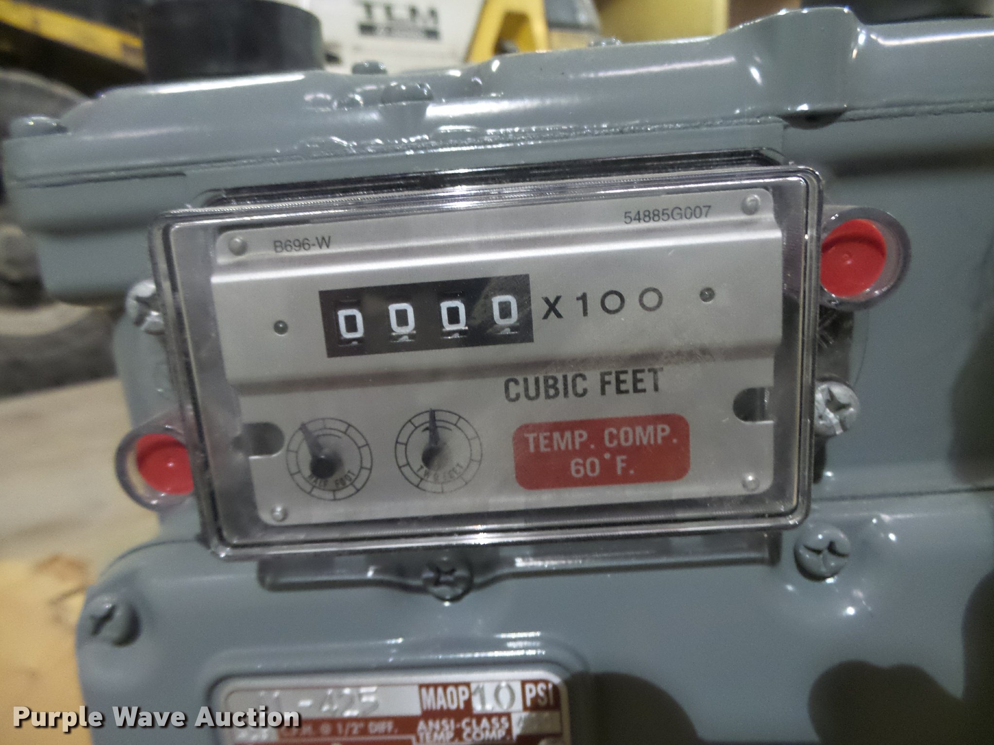 American Meter Company AL-425 gas meter in Lincoln, NE | Item AU9685 ...