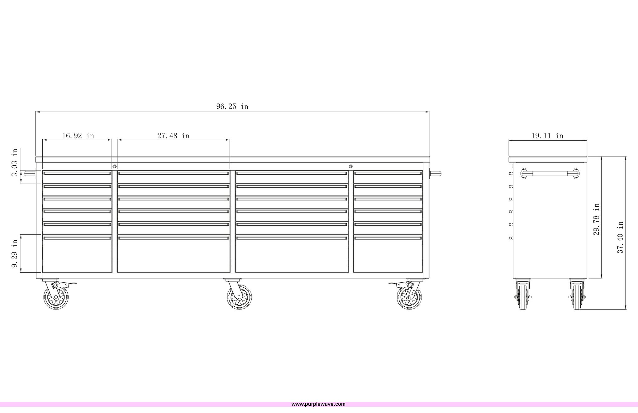 Toolbox in Tonganoxie, KS | Item F1330 sold | Purple Wave
