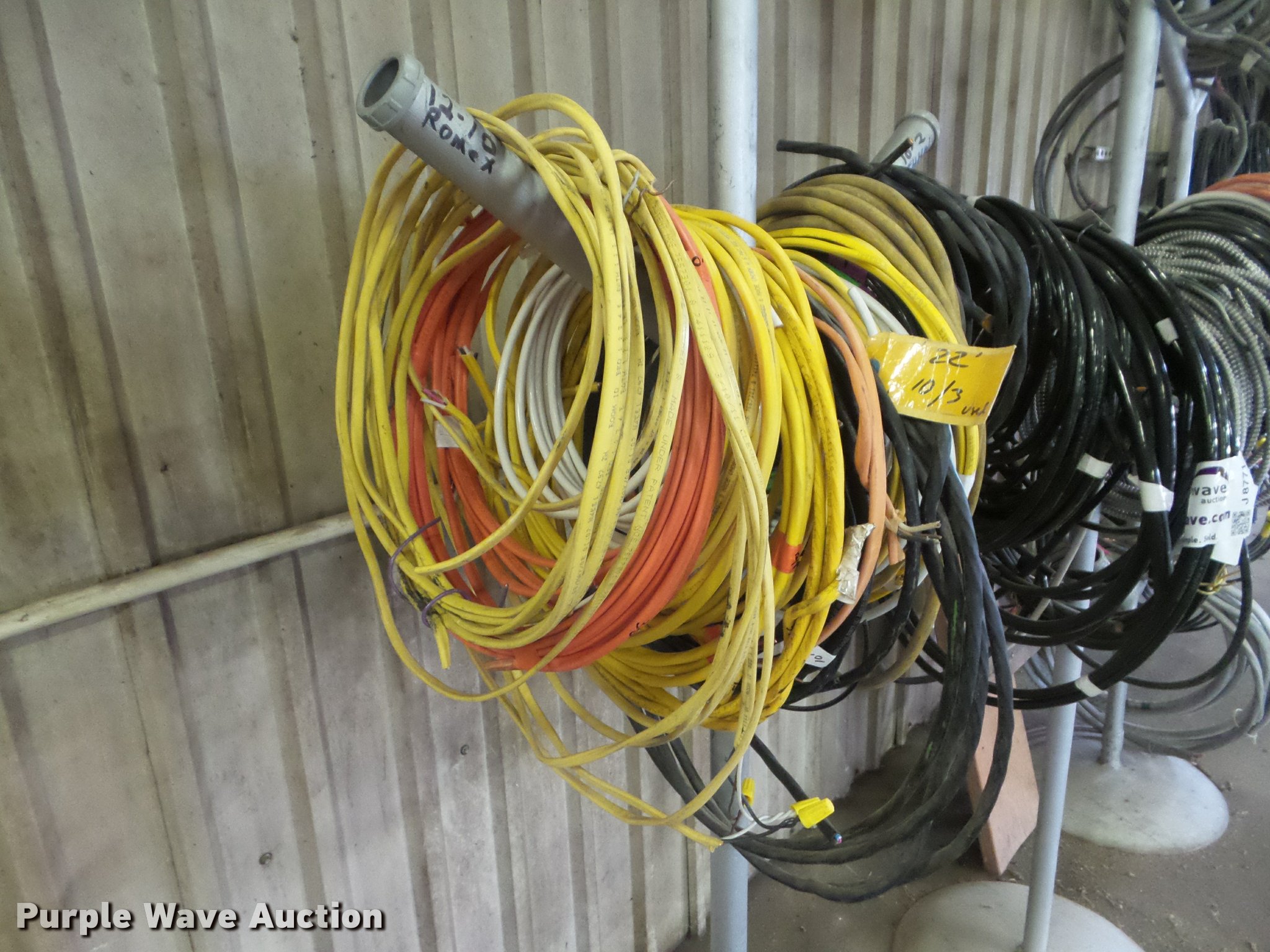 Flex Romex wire in WaKeeney, KS | Item J8771 sold | Purple Wave