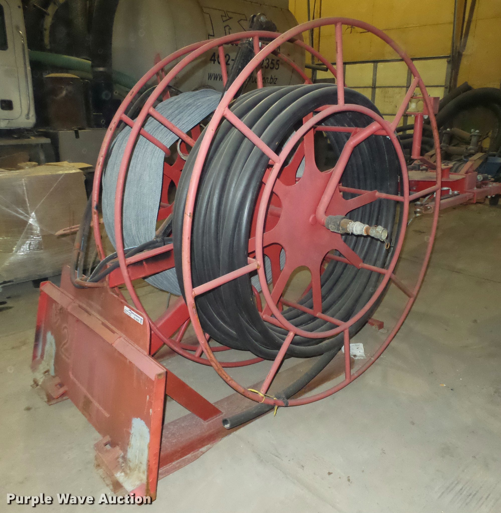 Mudslayer skid steer hydraulic reel in Lincoln, NE | Item AU9695 sold ...