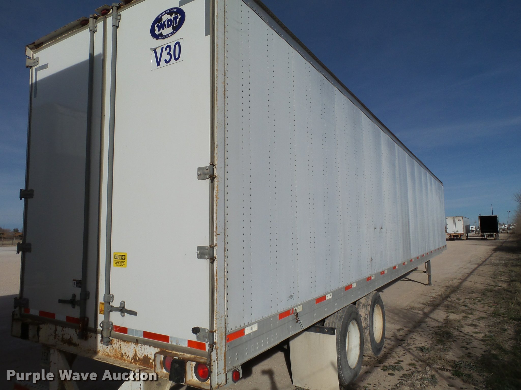 2002 Trailmobile dry van trailer in Portales, NM | Item L1655 sold ...