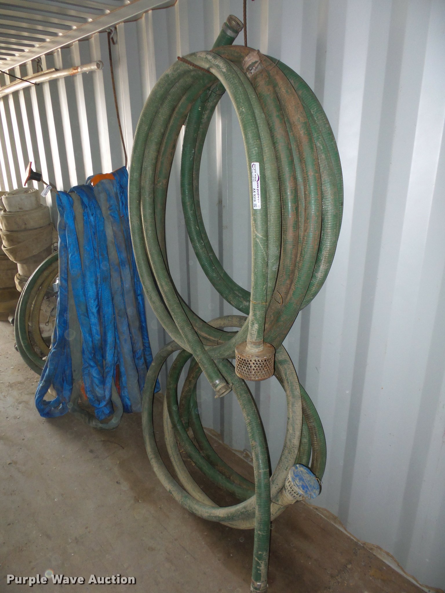 (5) suction hoses in Greenwood, MO | Item AX9319 sold | Purple Wave