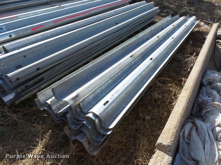 Approximately 25 galvanized guard rails in Harrisonville, MO | Item ...