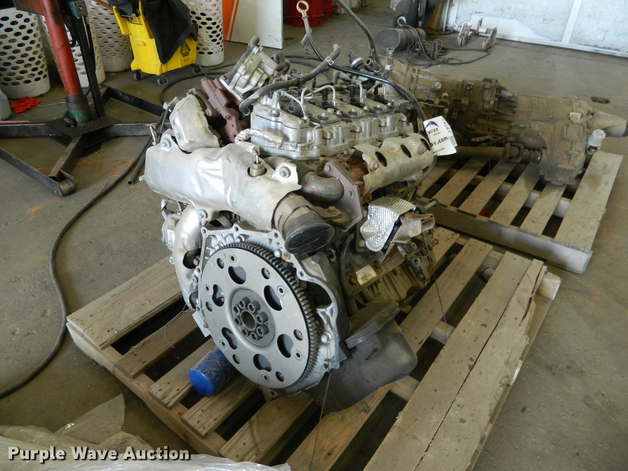 Duramax eight cylinder diesel engine in Goodland, KS | Item J8761 sold | Purple Wave