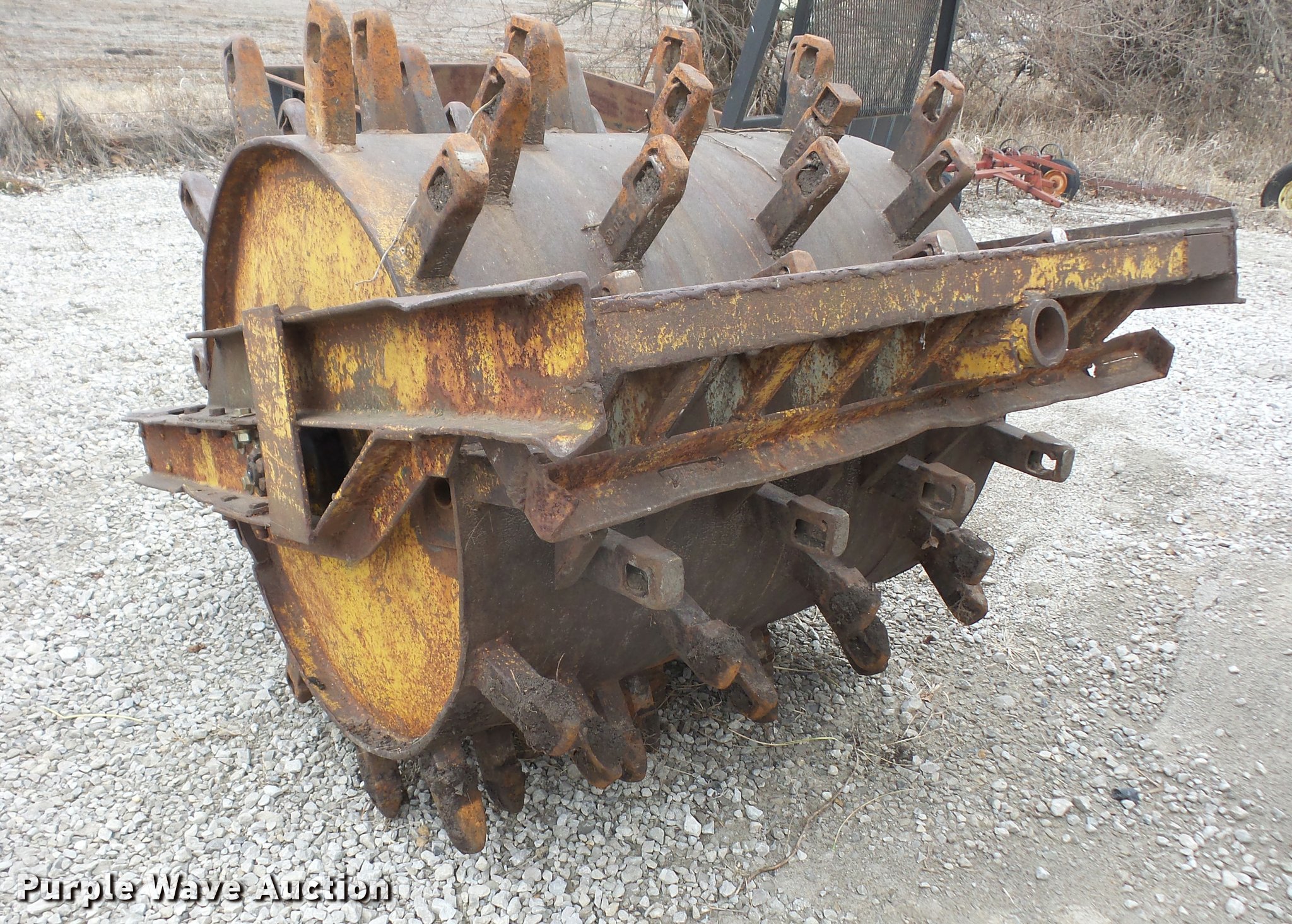 Sheeps foot roller in Effingham, KS | Item DB2991 sold | Purple Wave