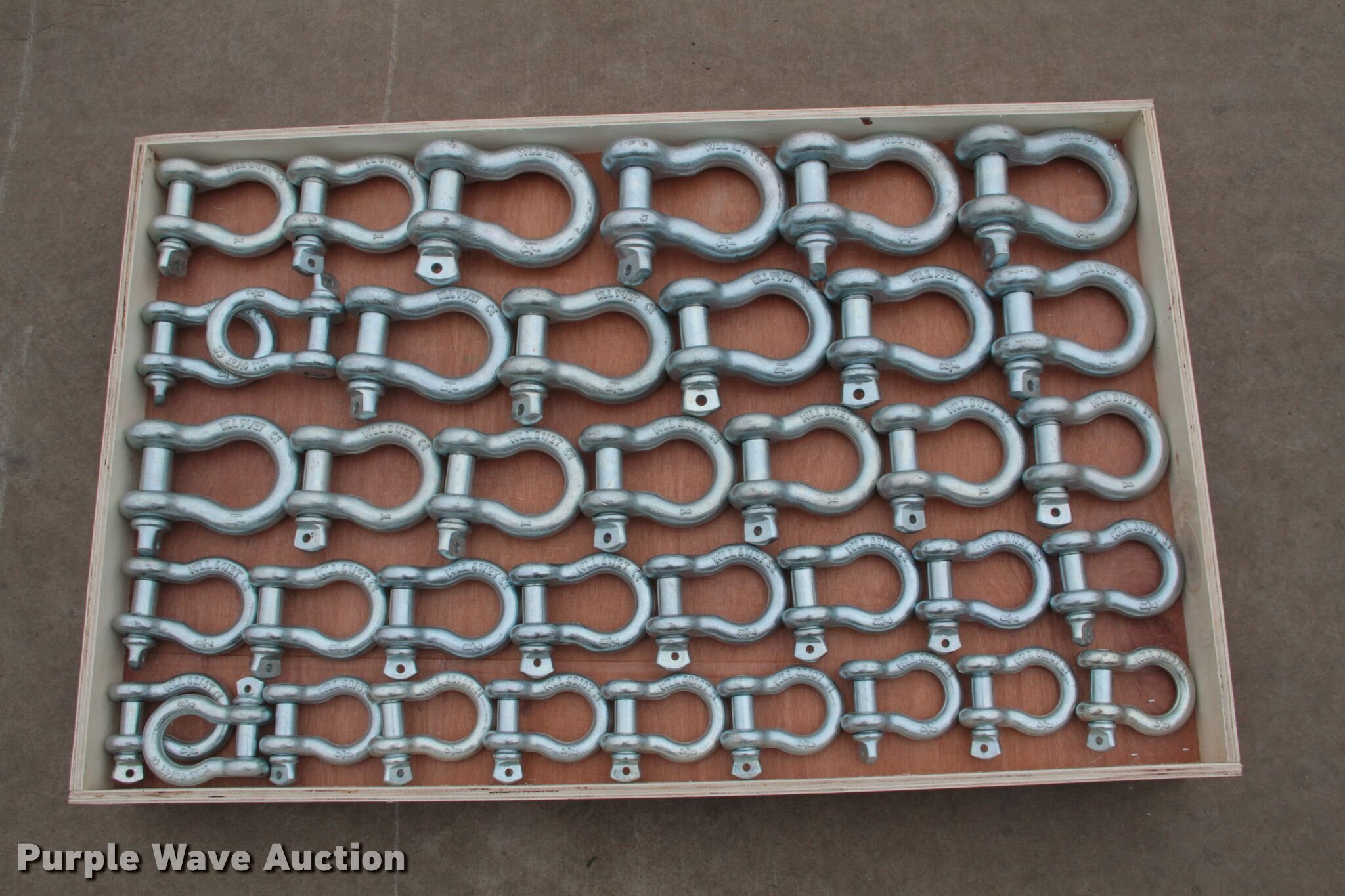 38 piece clevis shackle set in Tonganoxie, KS | Item F1504 sold ...