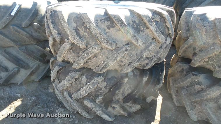 (2) Michelin 620/75R26 tires and wheels in Hesston, KS | Item AX9361 ...