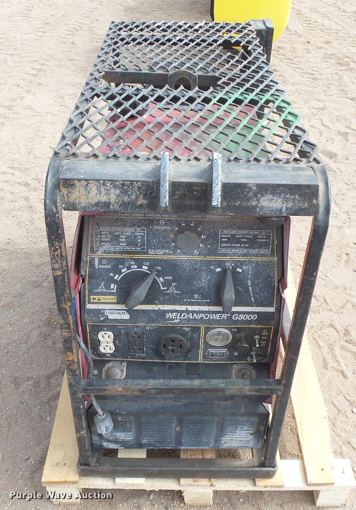 Lincoln Weldanpower G8000 welder in Kinsley, KS | Item DQ9796 sold ...