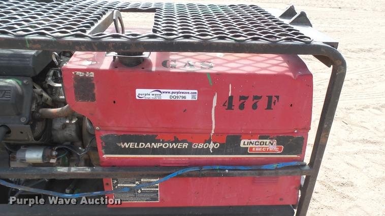 Lincoln Weldanpower G8000 welder in Kinsley, KS | Item DQ9796 sold ...