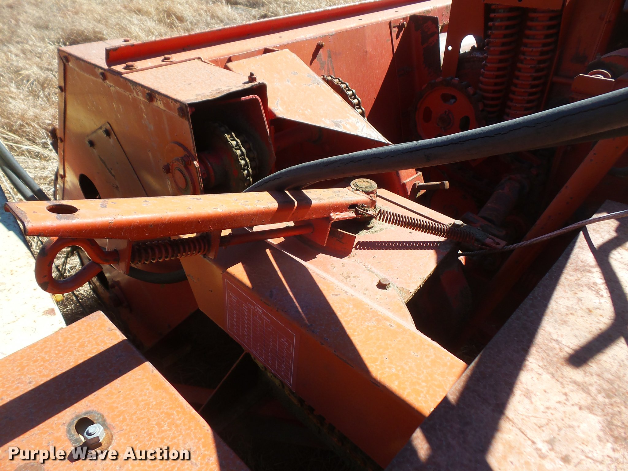 Gehl CB600 silage cutter in Baldwin City, KS | Item F1502 sold | Purple ...