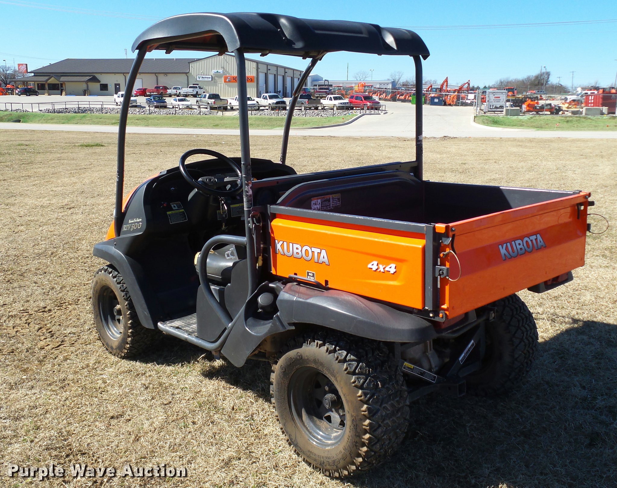 2014 Kubota RTV500 utility vehicle in Ada, OK | Item AP9295 sold ...