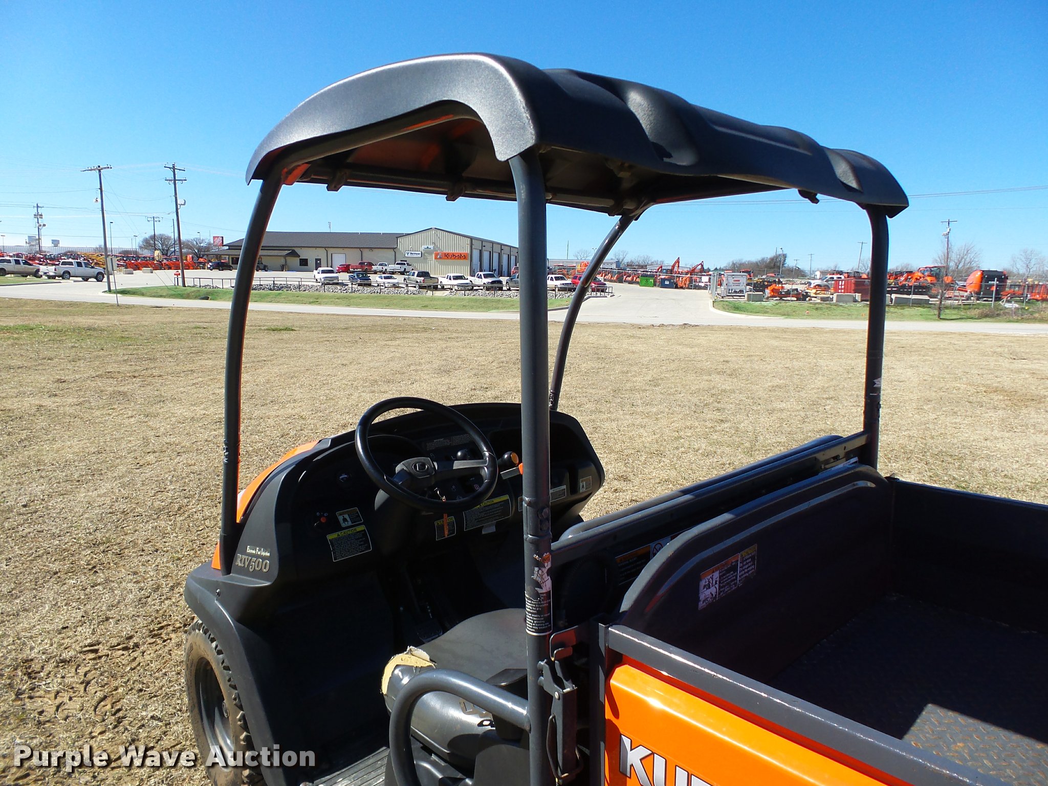 2014 Kubota RTV500 utility vehicle in Ada, OK | Item AP9295 sold ...