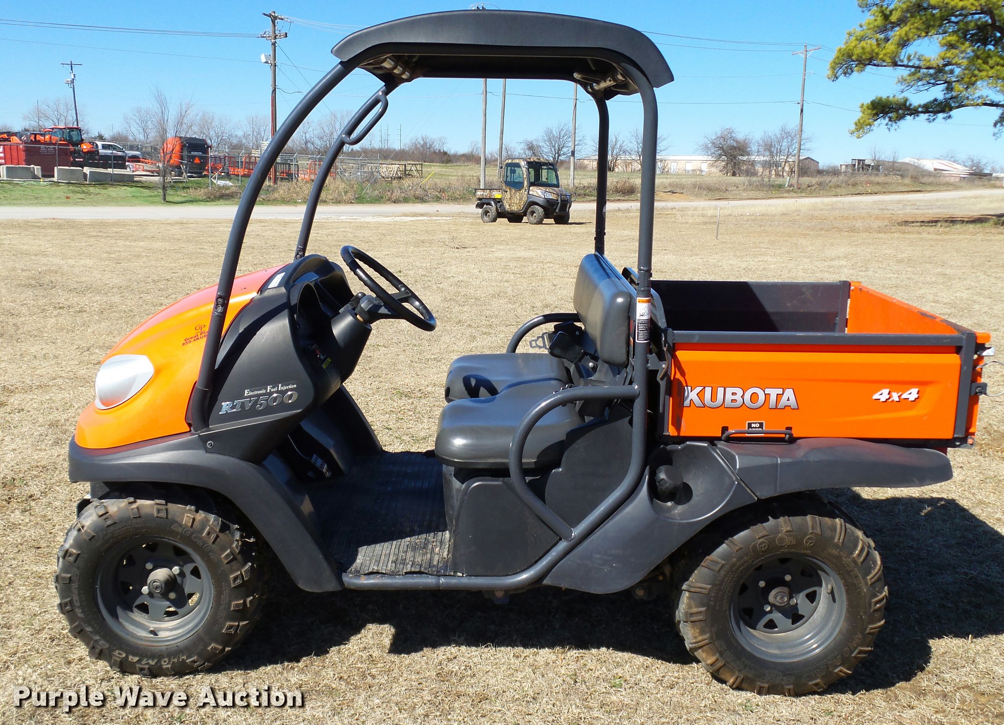 2015 Kubota RTV500 utility vehicle in Ada, OK | Item AP9297 sold ...