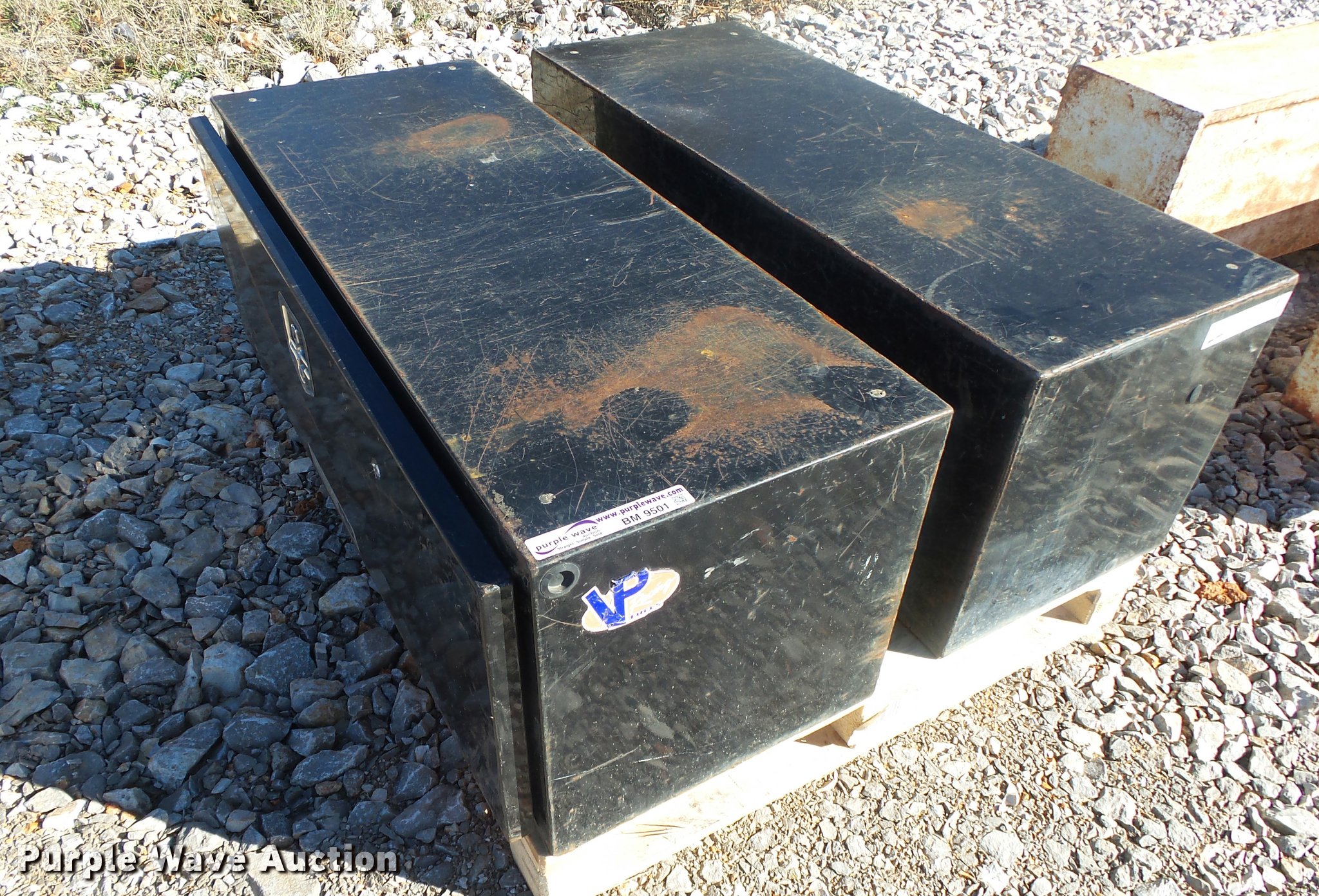 (2) Delta Pro toolboxes in Rogers, AR | Item BM9501 sold | Purple Wave