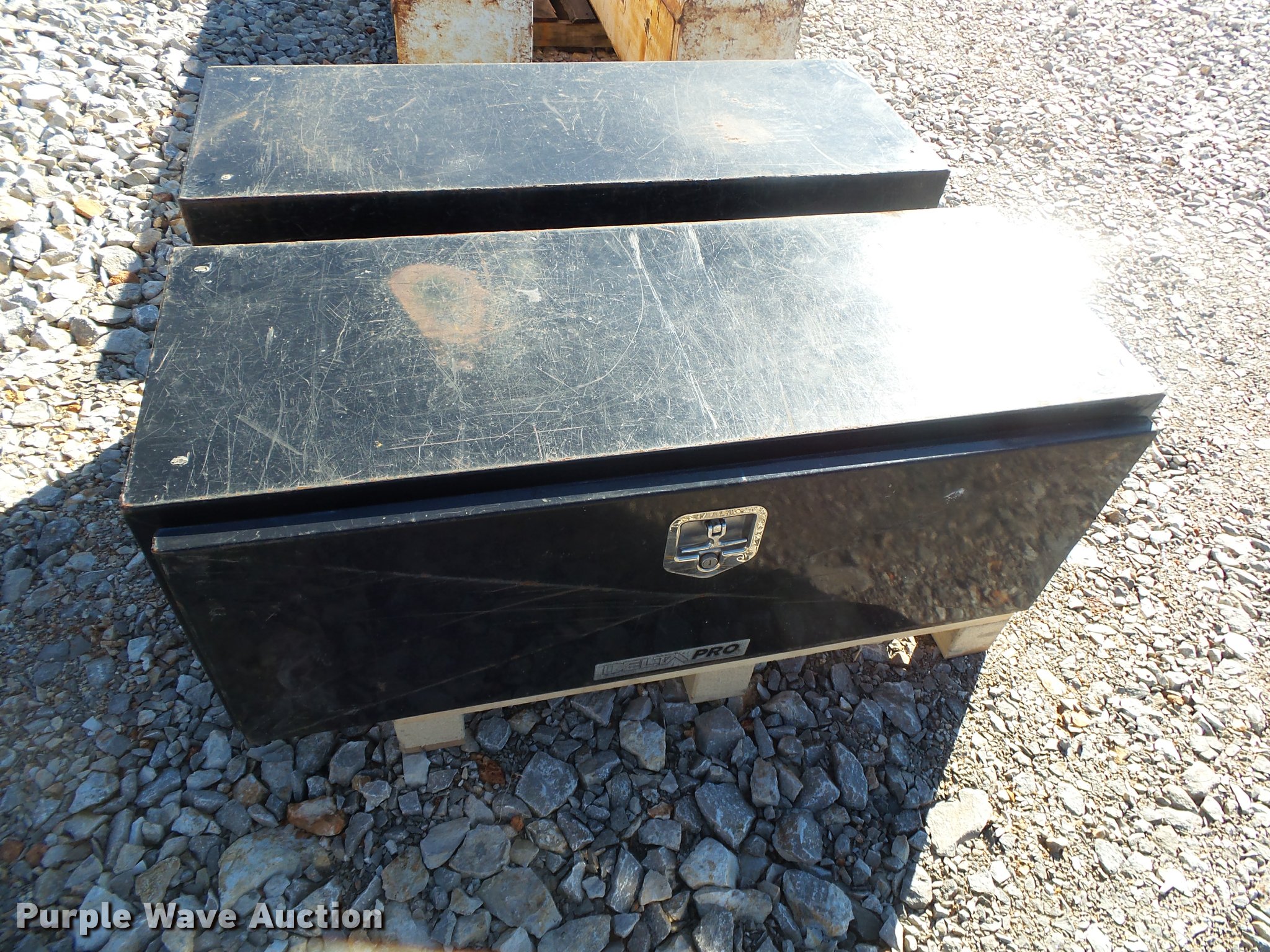 (2) Delta Pro toolboxes in Rogers, AR | Item BM9501 sold | Purple Wave