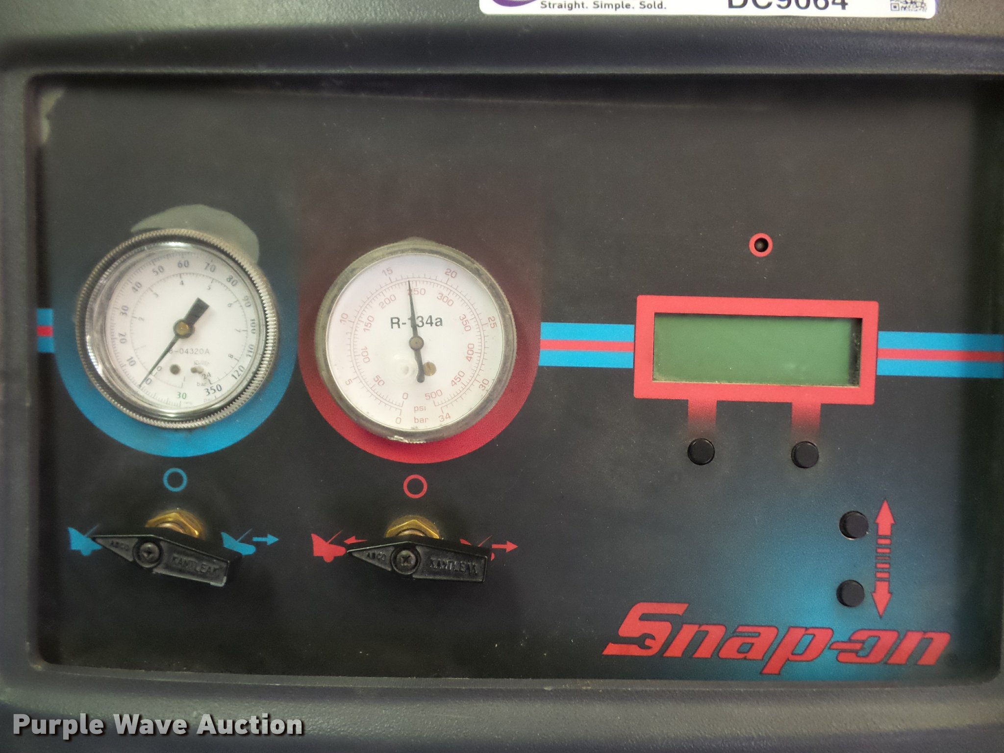 Snap-On Eco-Xtreme AC reclaimer unit in McLouth, KS | Item DC9064 sold ...