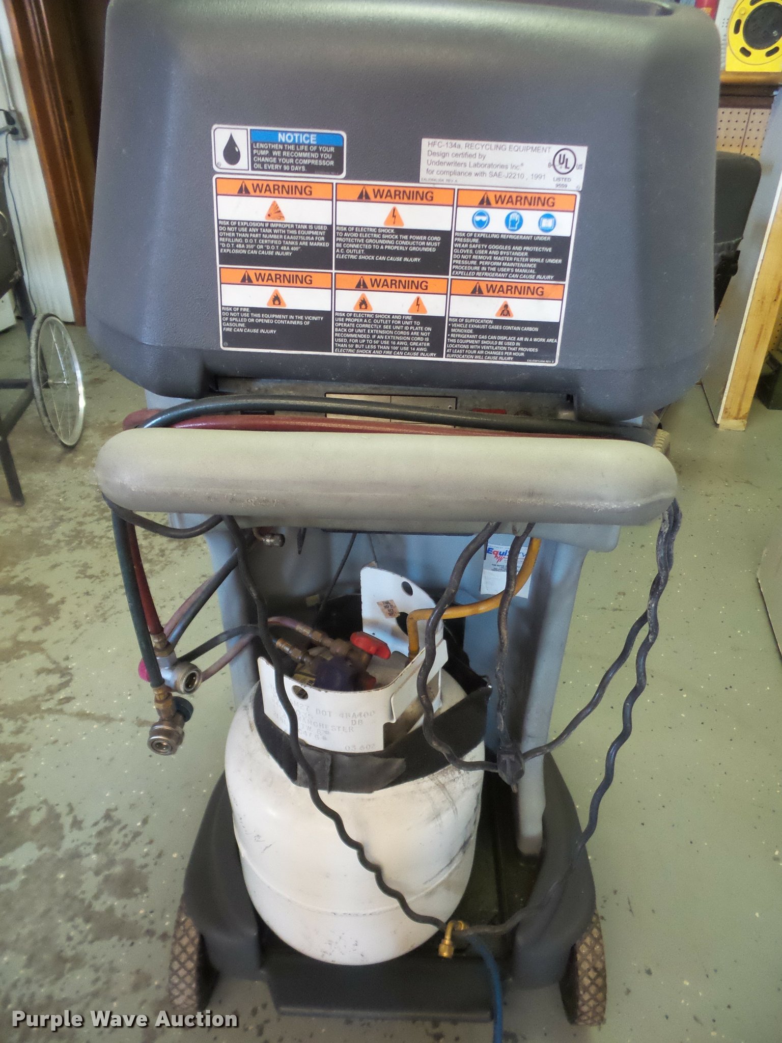 Snap-On Eco-Xtreme AC reclaimer unit in McLouth, KS | Item DC9064 sold ...