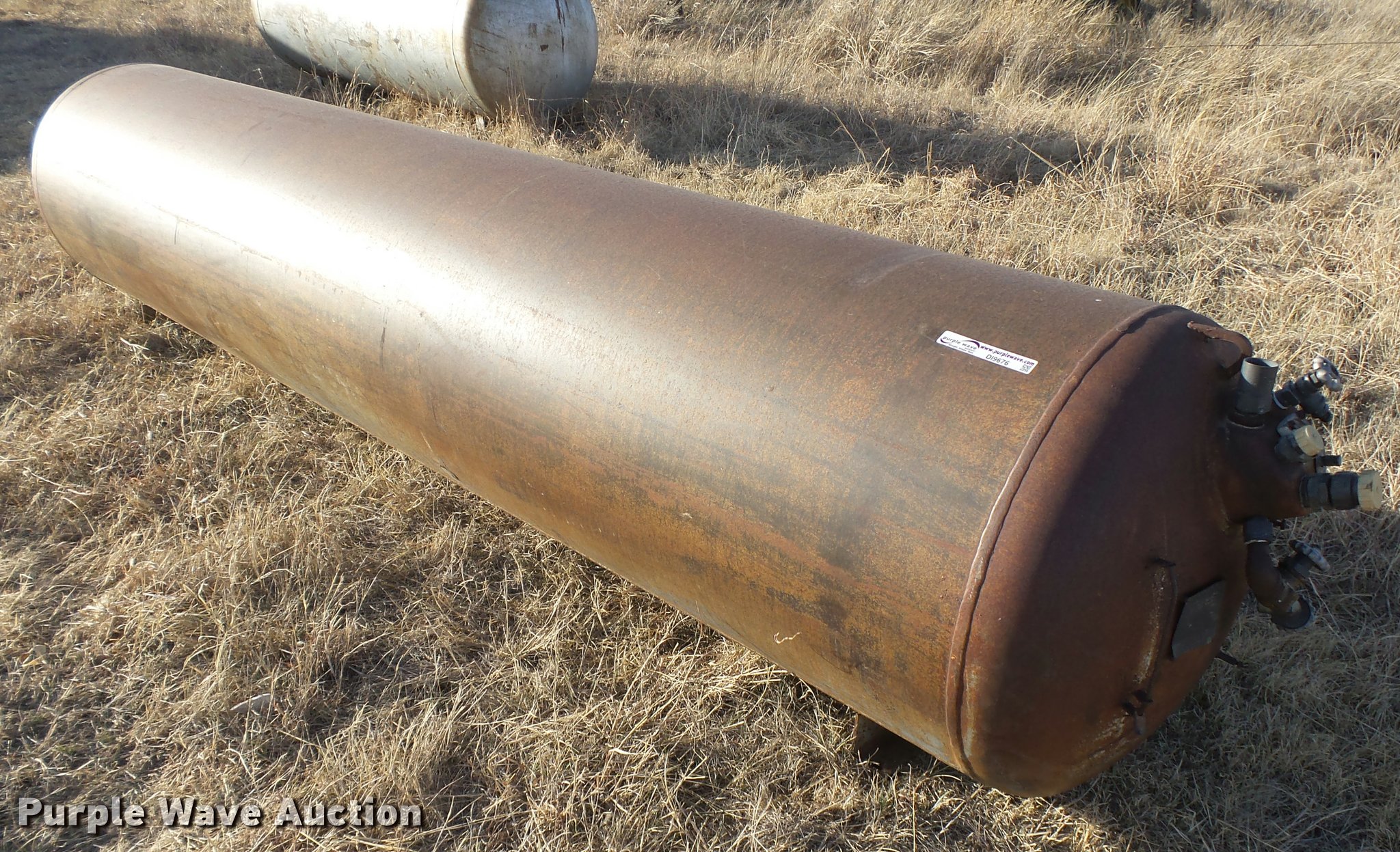 1950 propane tank in Spearville, KS | Item DI9676 sold | Purple Wave