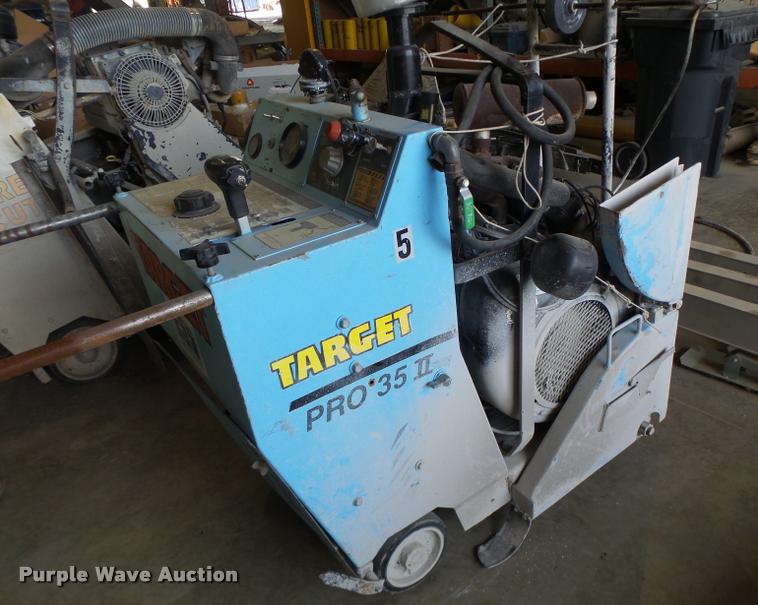 Target Pro 35 II concrete saw in Columbia, MO | Item DA9405 sold ...