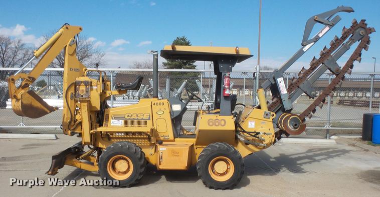 1999 Case 660 trencher in Topeka, KS | Item DB0674 sold | Purple Wave