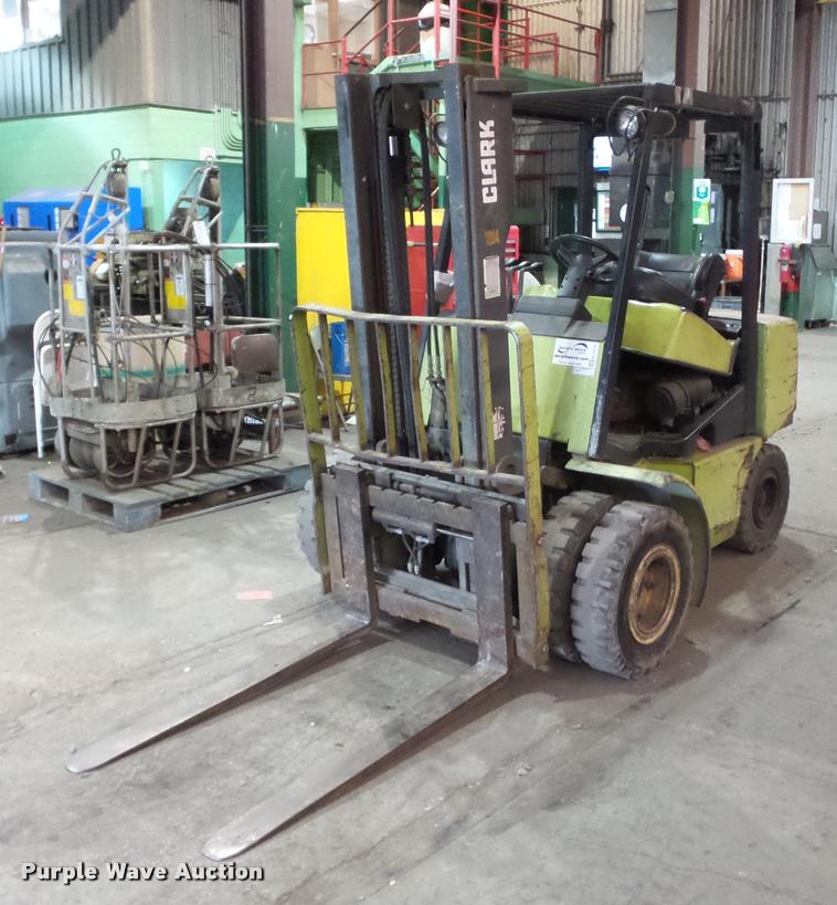 Clark CGP30 forklift in Marston, MO | Item K3316 sold | Purple Wave
