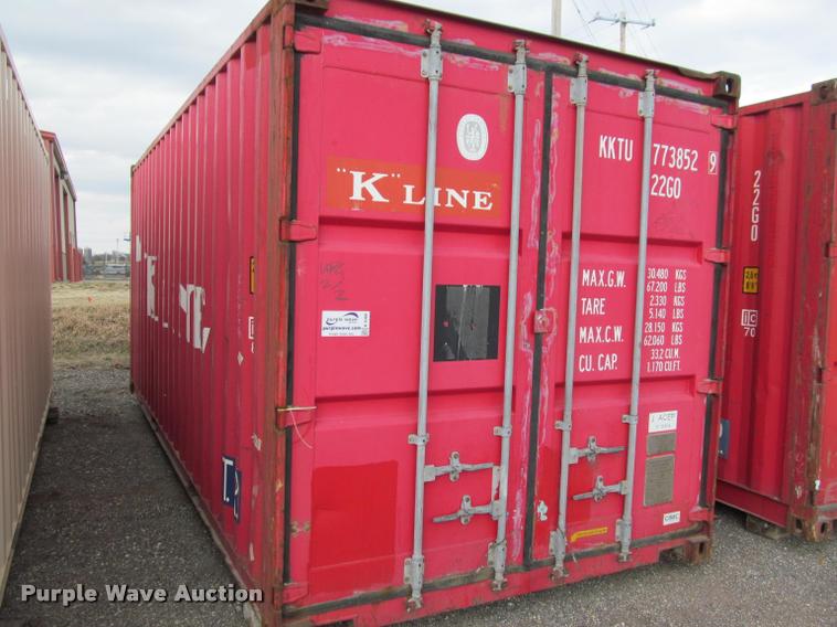 2007 K-Line container in Manhattan, KS | Item K4989 sold | Purple Wave