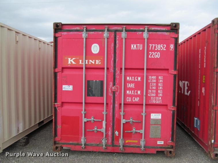 2007 K-Line container in Manhattan, KS | Item K4989 sold | Purple Wave