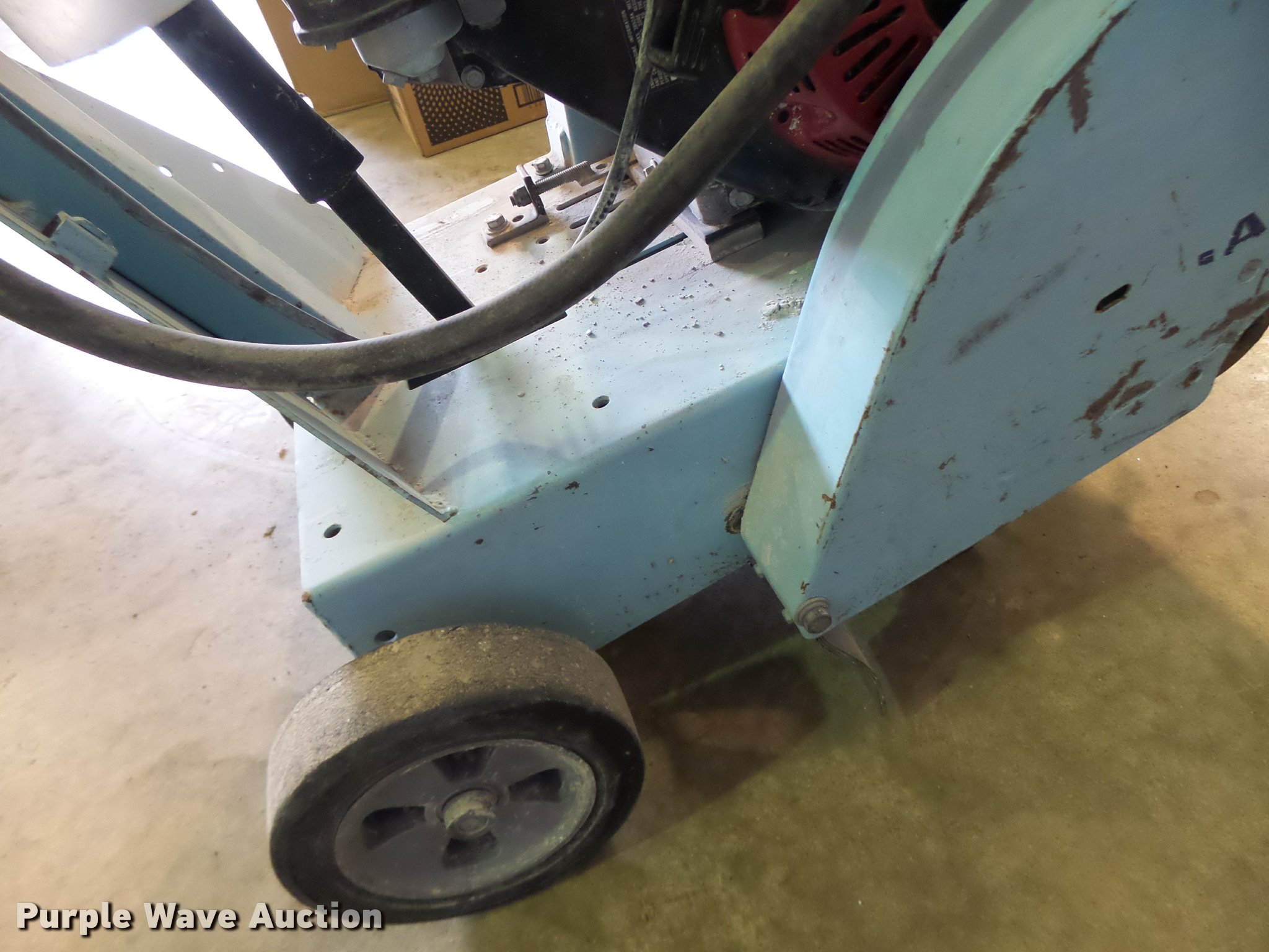 Target MC18 concrete saw in Columbia, MO | Item DA9408 sold | Purple Wave