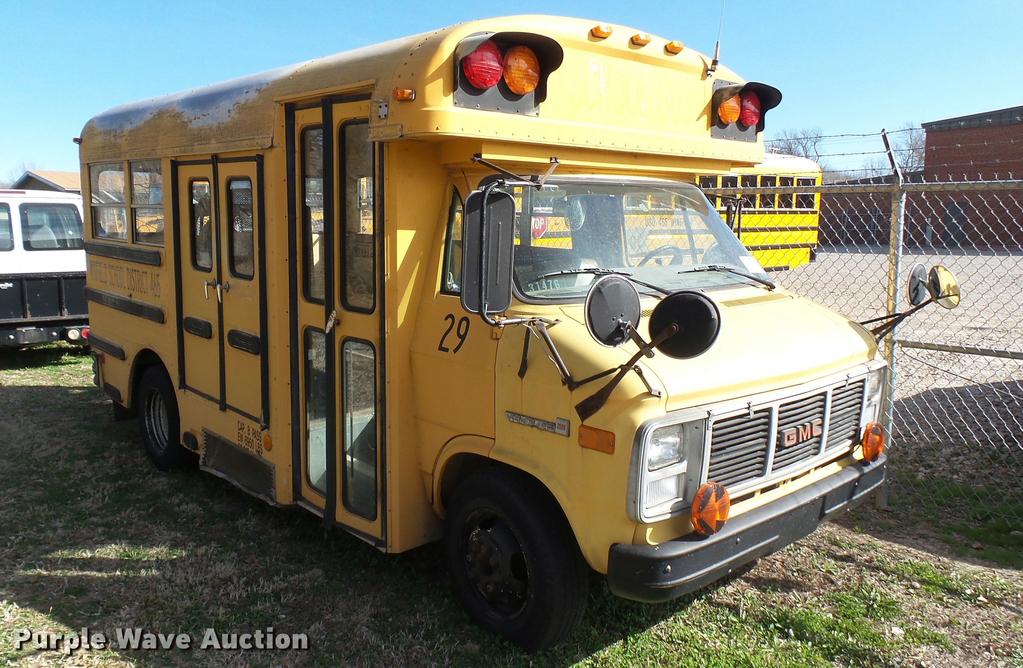 1989 GMC Vandura G3500 school bus in Winfield, KS | Item DA0419 sold ...