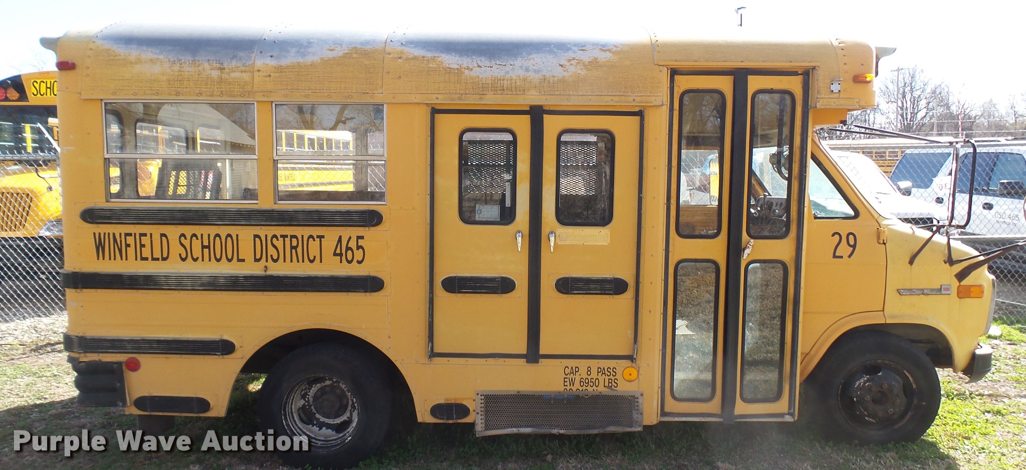 1989 GMC Vandura G3500 school bus in Winfield, KS | Item DA0419 sold ...