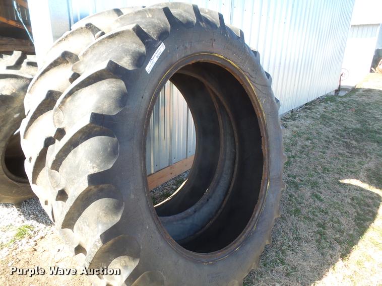 (2) 13.6x38 tires in Pomona, KS | Item DC9091 sold | Purple Wave