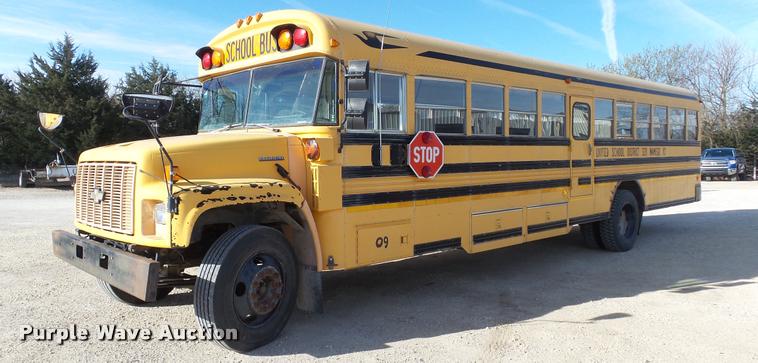 1995 Chevrolet Blue Bird school bus in Wamego, KS | Item DB3826 sold ...