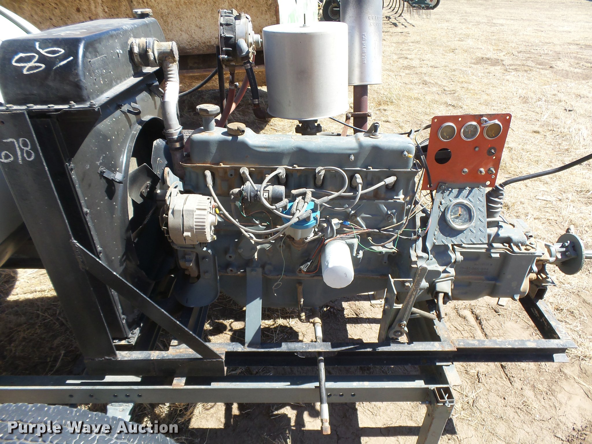 Ford 300 six cylinder propane irrigation engine in Sublette, KS | Item ...