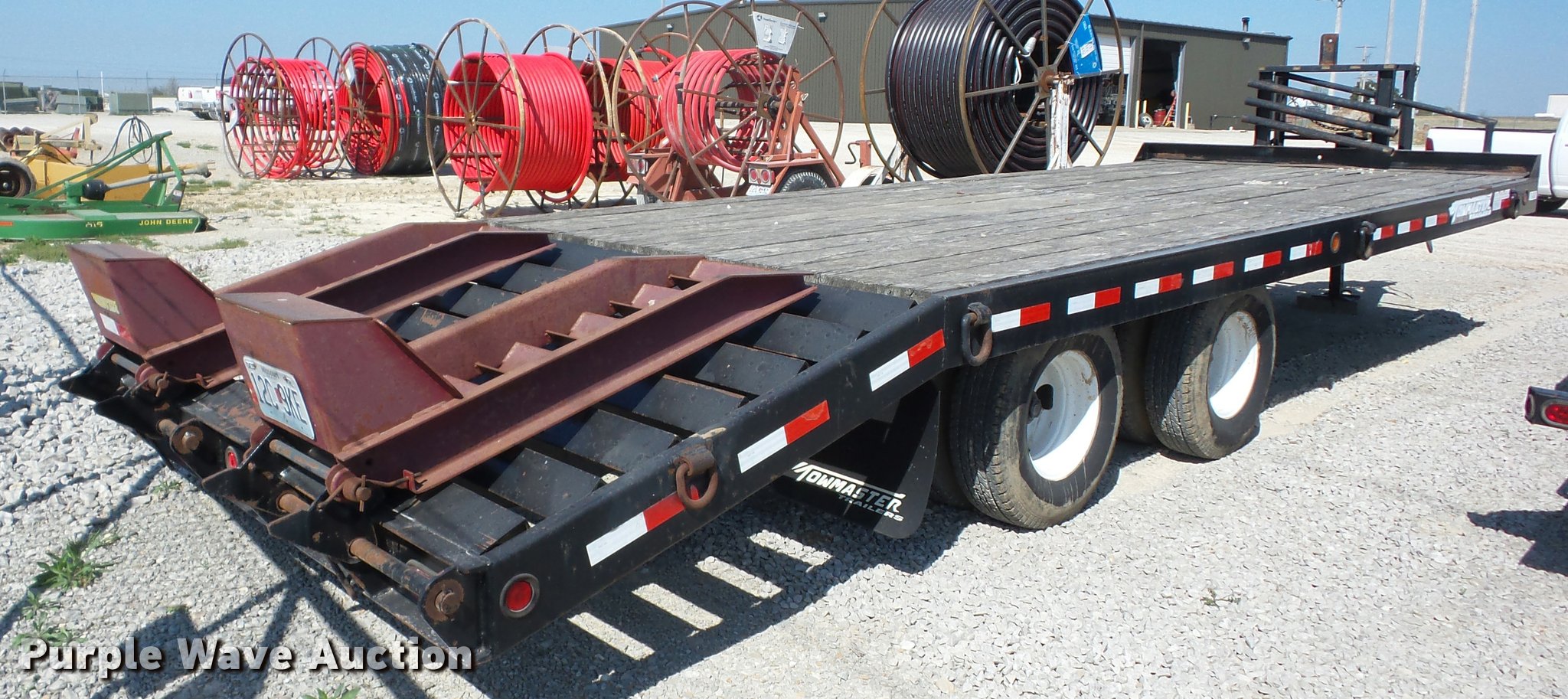 2005 Towmaster T20 equipment trailer in Lamar, MO | Item AG9105 sold ...