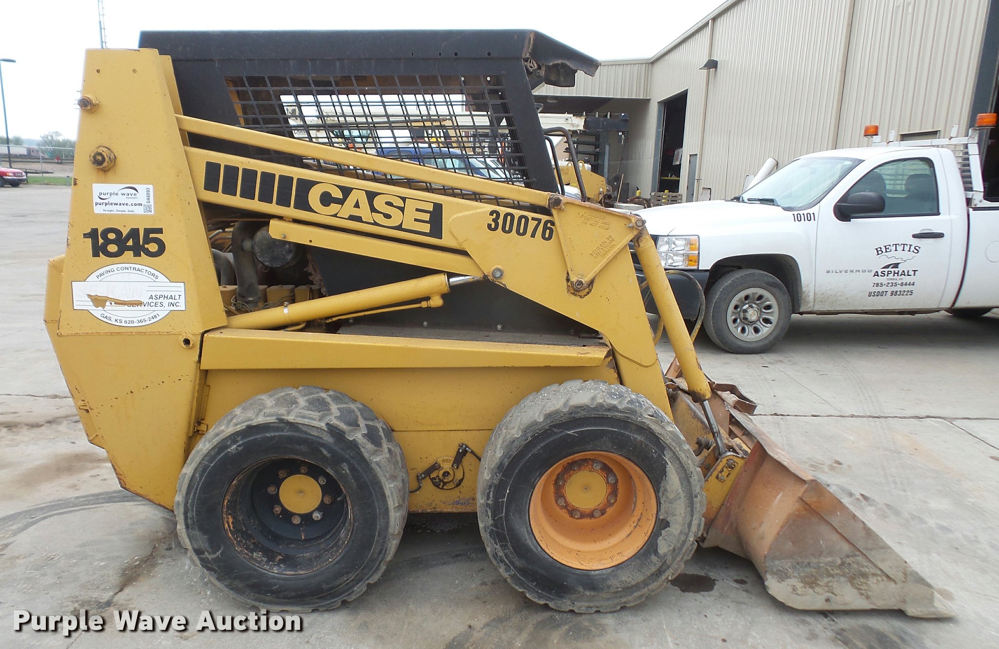 1990 Case 1845C skid steer in Topeka, KS | Item DA8093 sold | Purple Wave
