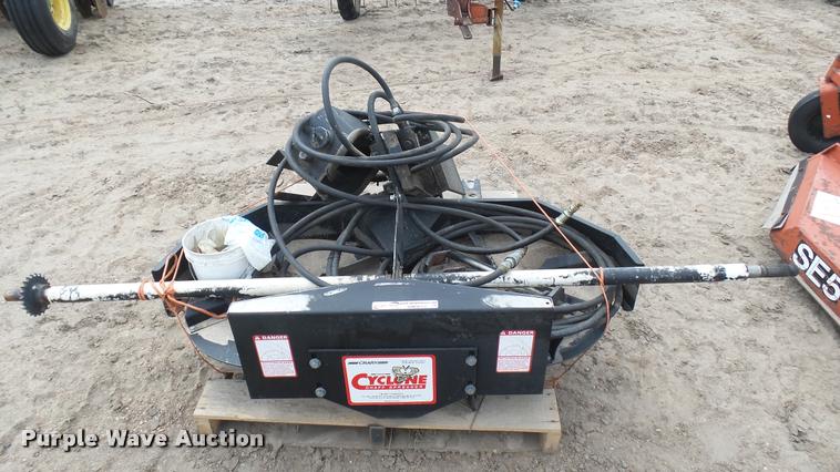 Crary Cyclone chaff spreader in Kinsley, KS | Item DM9623 sold | Purple ...