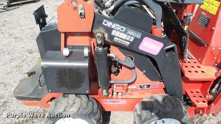 Toro Dingo 320D compact utility loader in Wichita, KS | Item L2461 sold ...